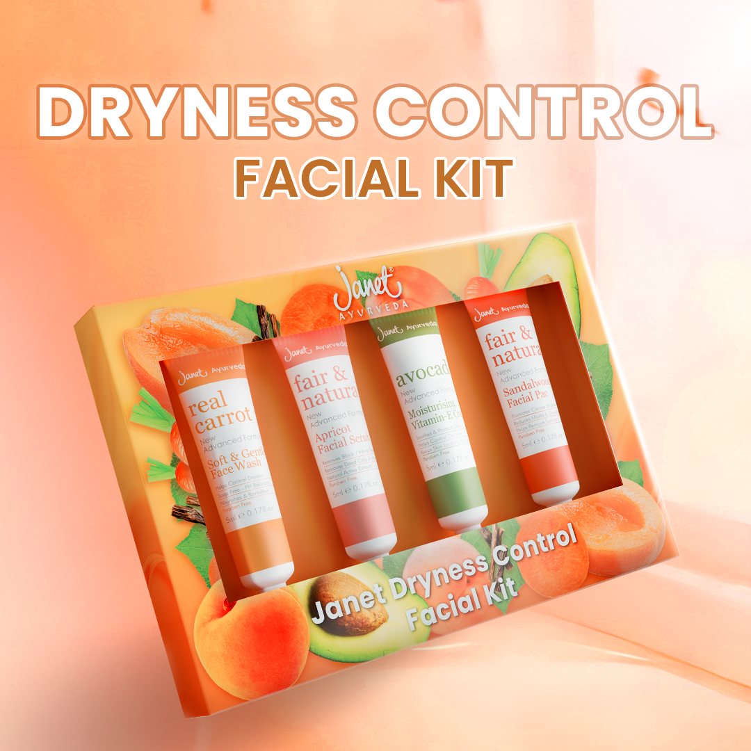 Janet Dryness Control Facial Kit