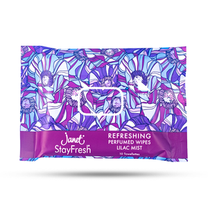 Lilac Mist Refreshing Perfumed Wipes