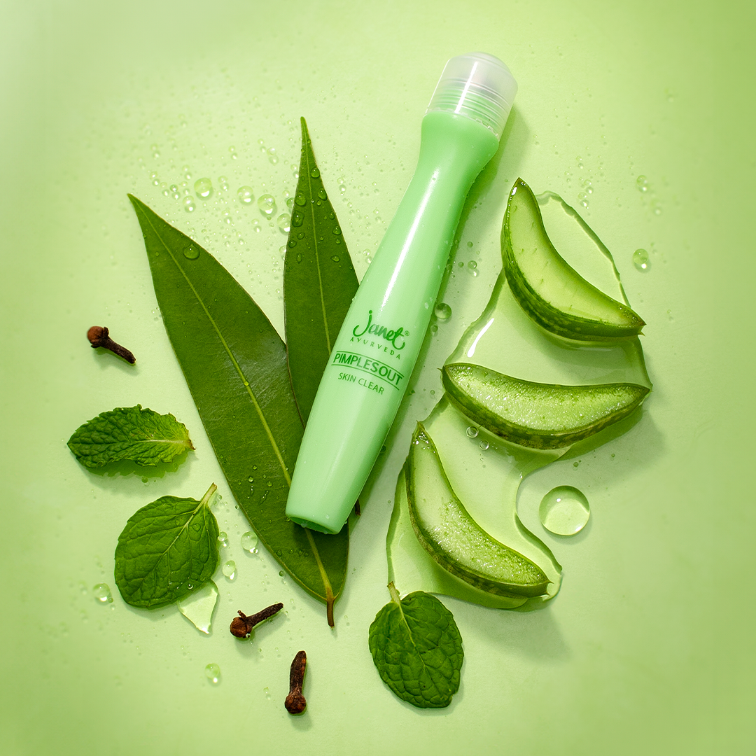 Janet Pimple Out-skin Clear Roller Pen